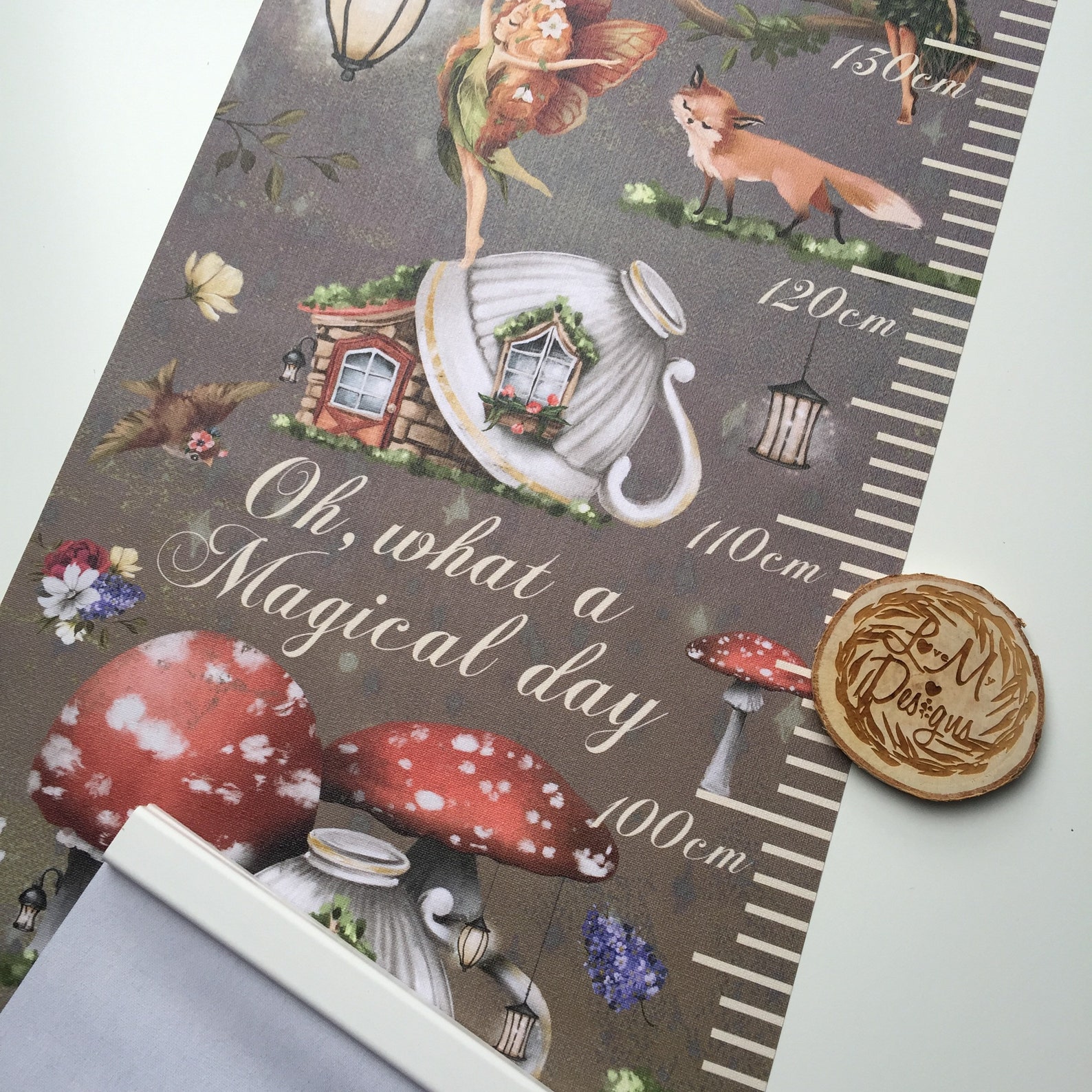 Personalised Height/ Growth Chart Fairy Magical Adventure - Etsy