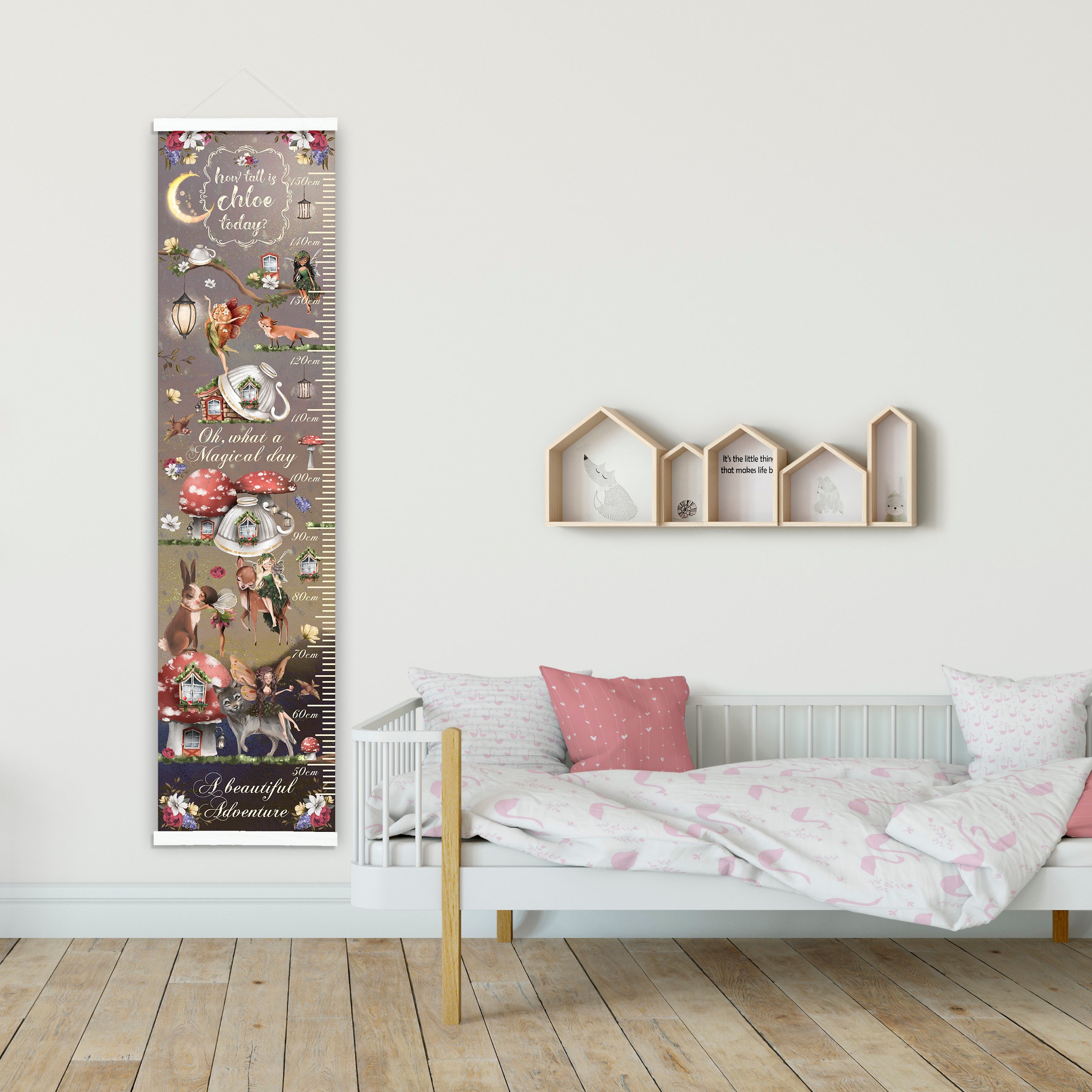 Personalised Height/ Growth Chart Fairy Magical Adventure - Etsy