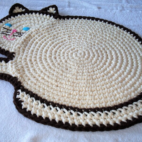 Cat Throw Rug - Etsy
