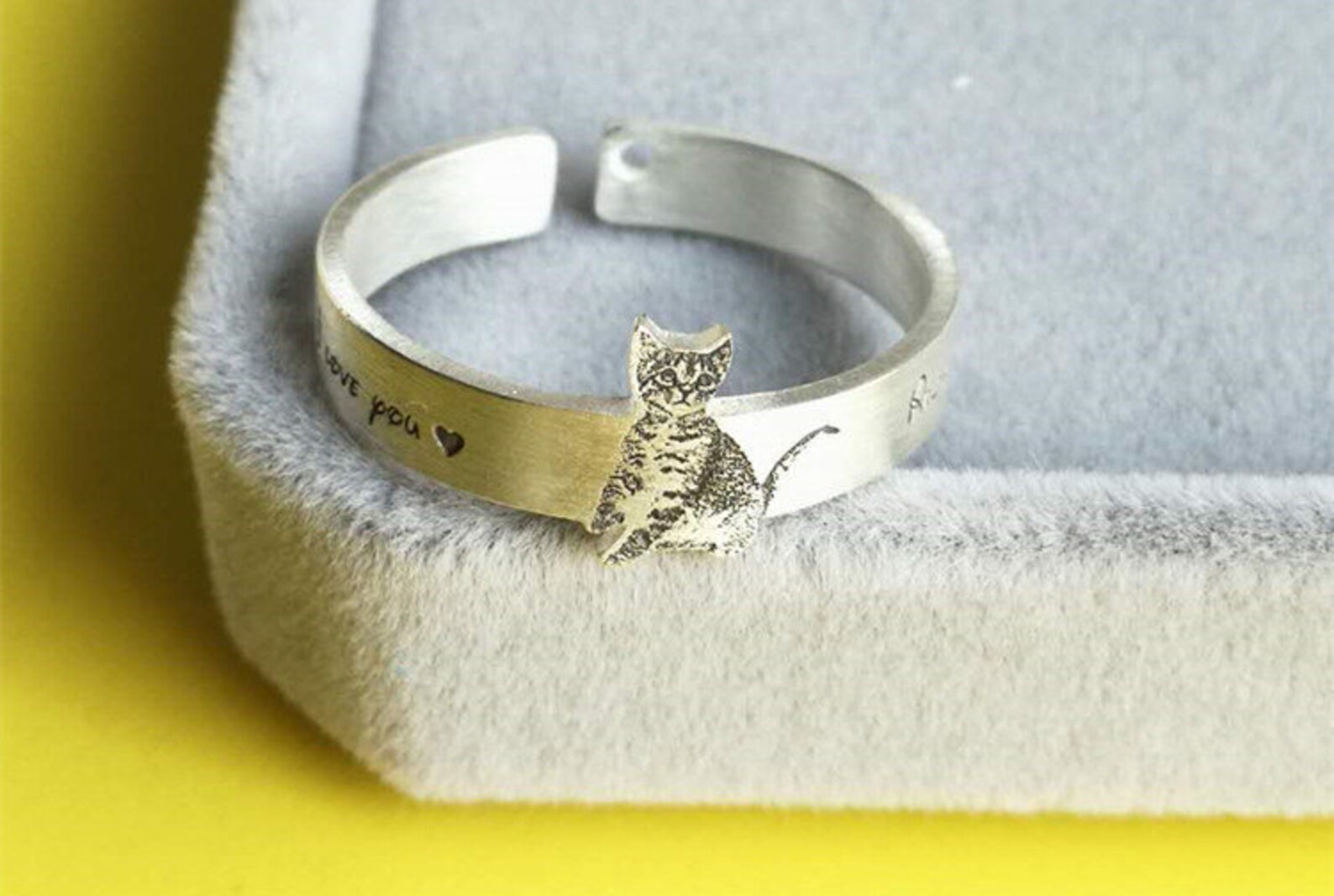 Portrait Ring Photo Ring Picture Ring Engraved Photo Rings | Etsy