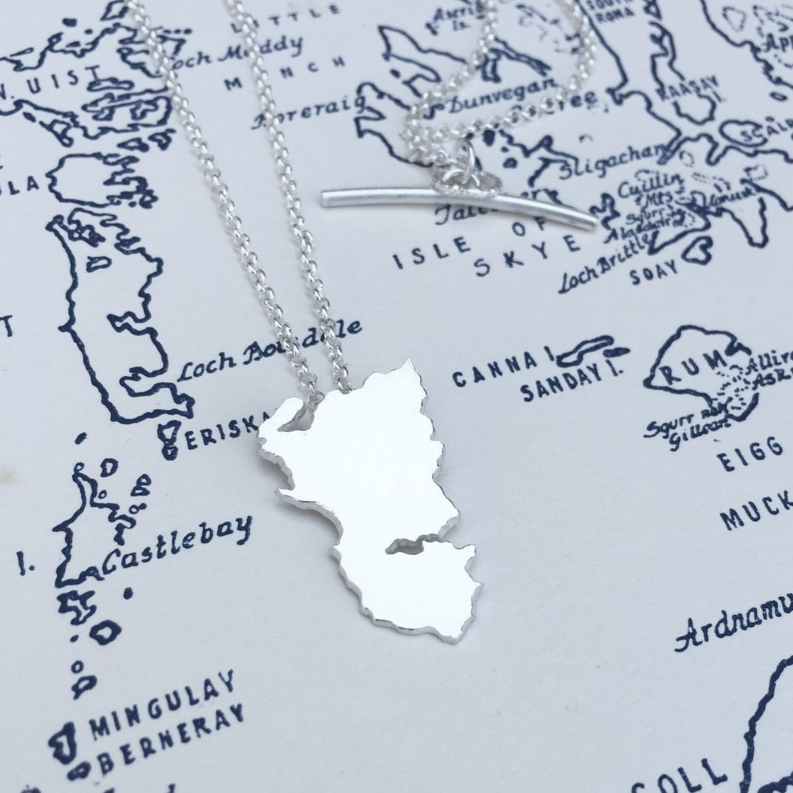 Map Pendant Custom Outline Necklace Map Jewellery Map - Etsy