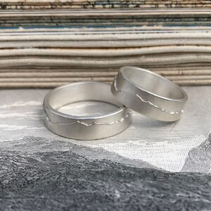 Custom Coastal Erosion Ring | Silver Map Ring | Map Jewellery ...