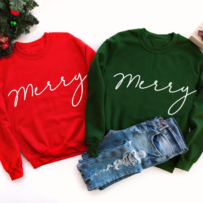 Christmas Sweatshirt - Etsy