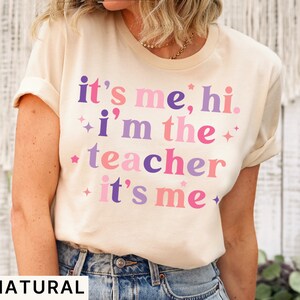 Custom Teacher Shirts, Back to School Shirt, Its Me Hi Im the Teacher ...
