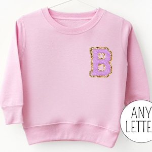 Personalized Kids Embroidered Sweatshirt, Toddler Girl Clothes Back to ...