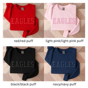 Custom Puff Print Team Name T-shirt, Personalized Puff Writing for ...