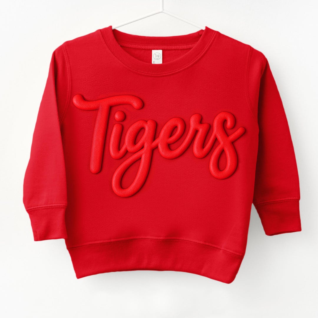 Custom Puff Print Team Name T-shirt, Personalized Puff Writing for ...