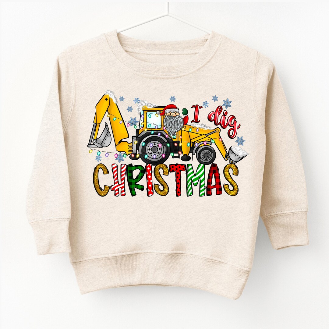 Toddler Christmas Sweatshirt, Boys Christmas Shirt, Kids Christmas ...