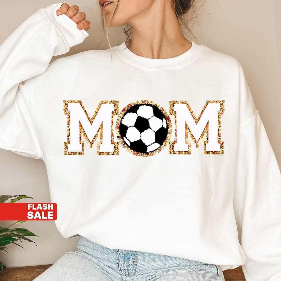 Soccer Mom Sweatshirt, Soccer Mom Shirt, Custom Soccer Mama Crewneck ...