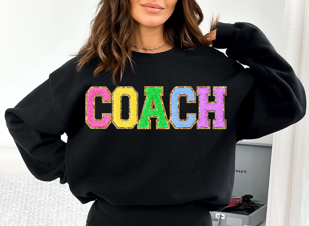 Coach Sweatshirt, Coach Shirt, Gift for Coach Christmas Gift for Coach ...