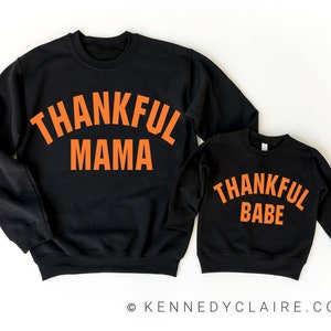 Family Thanksgiving Shirts, Thanksgiving Sweatshirt, Mommy and Me ...