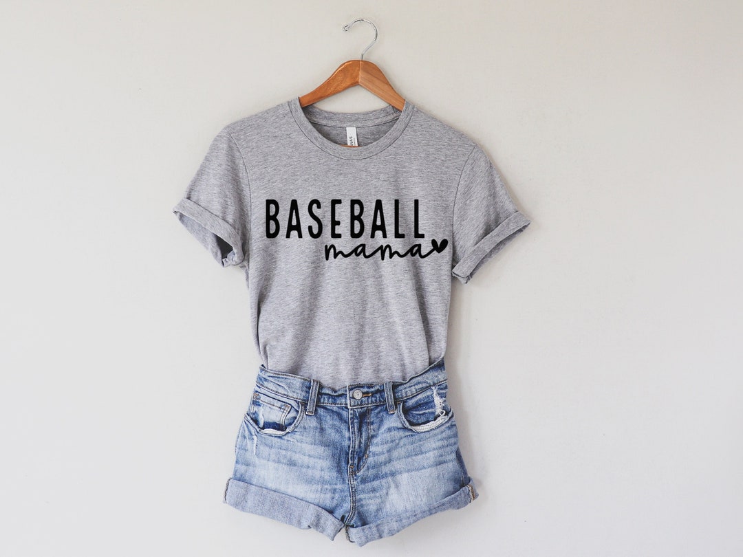 Baseball Mama Shirt, Baseball Mothers Day Gifts for Baseball Mom Funny ...