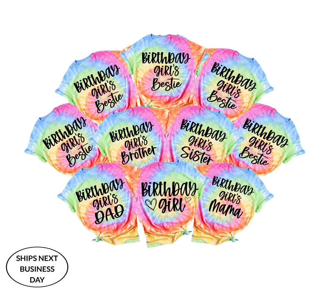 Matching Birthday Shirts, Birthday Girl Shirt, Family Birthday Shirts ...