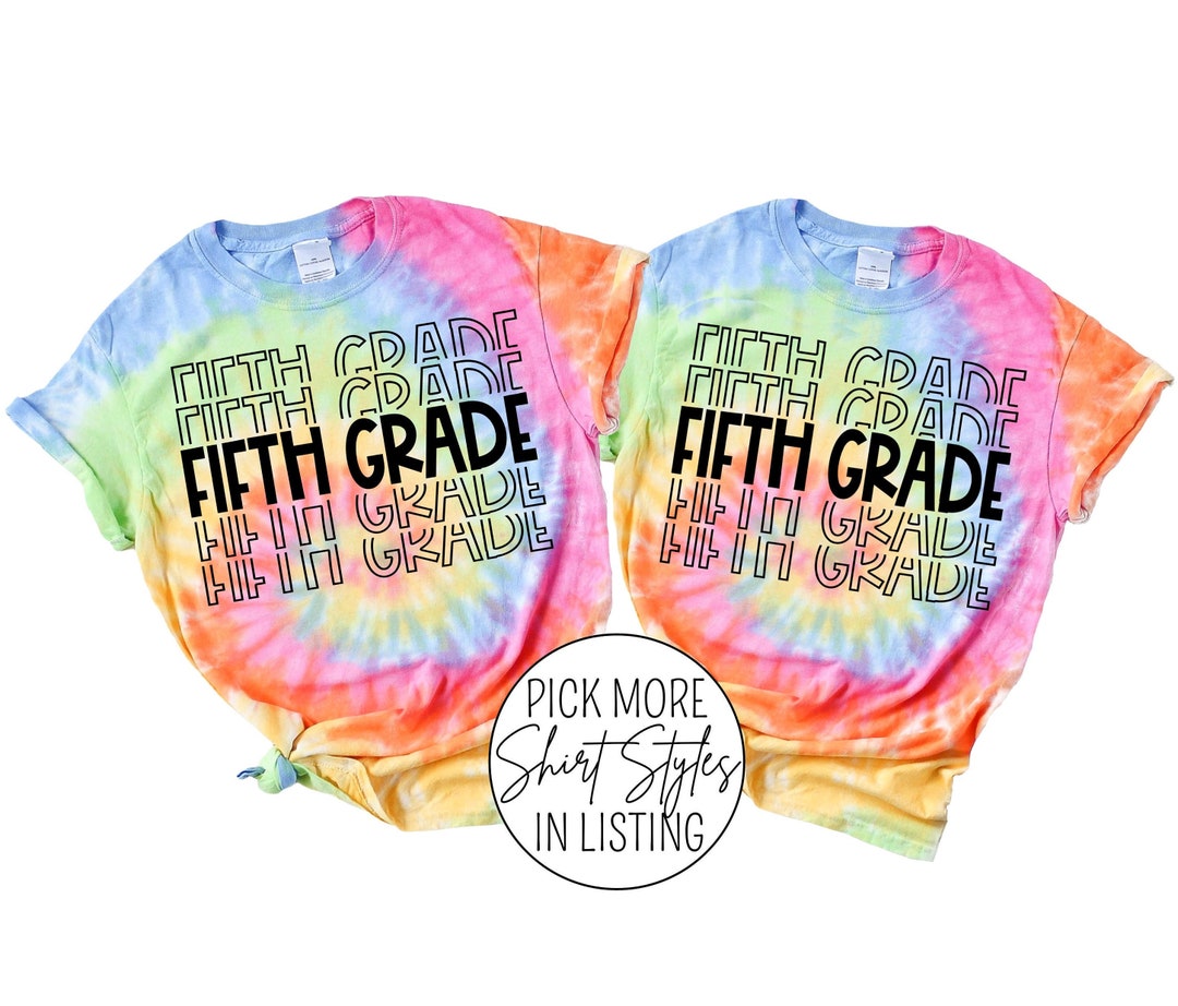 5th Grade Shirt, Fifth Grade Teacher Shirt, Teacher Appreciation Gift ...