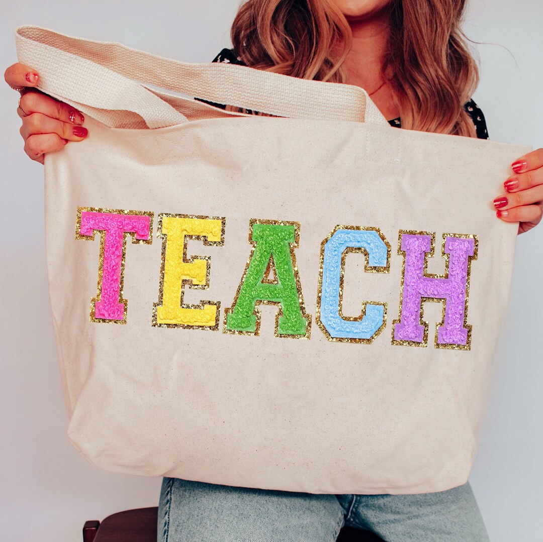Teacher Tote Bag, Teacher Gifts for Teacher Appreciation Gift End of ...