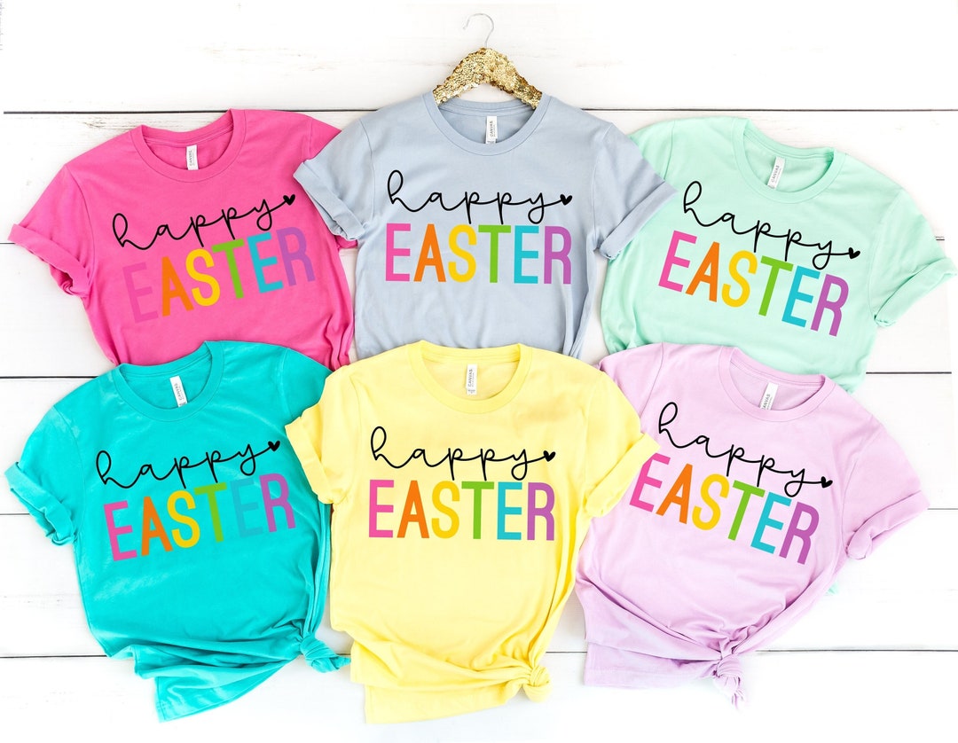 Happy Easter Shirt - Matching Easter Shirts - Cute Easter Tee ...
