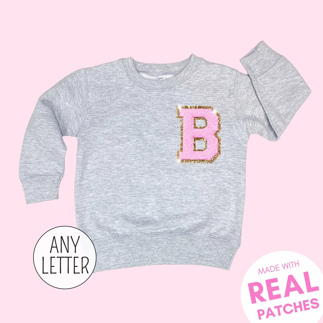 Personalized Kids Embroidered Sweatshirt, Toddler Girl Clothes Back to ...
