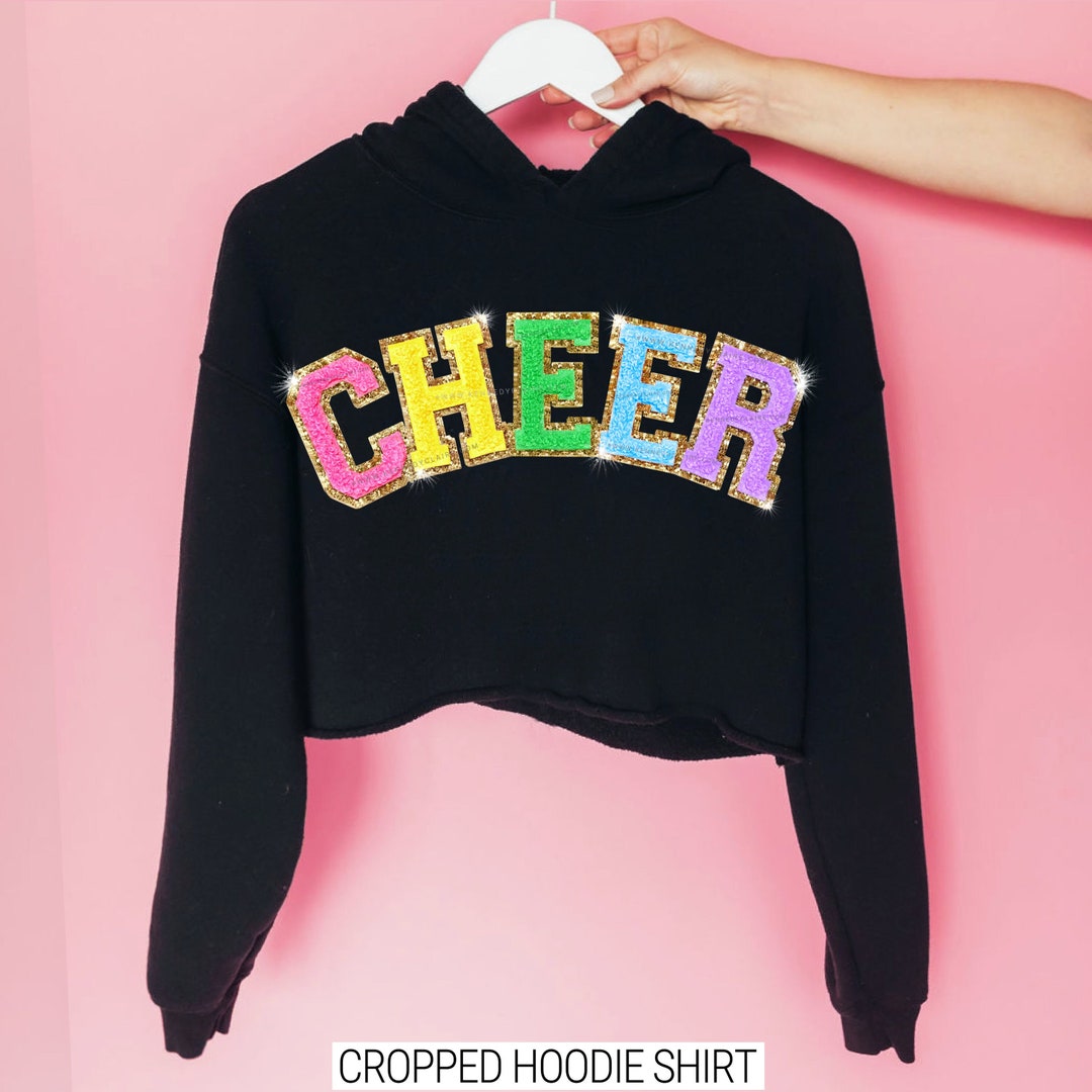 Girls Cheer Sweatshirt, Girls Cheer Shirt, Cheer Hoodie, Girls ...