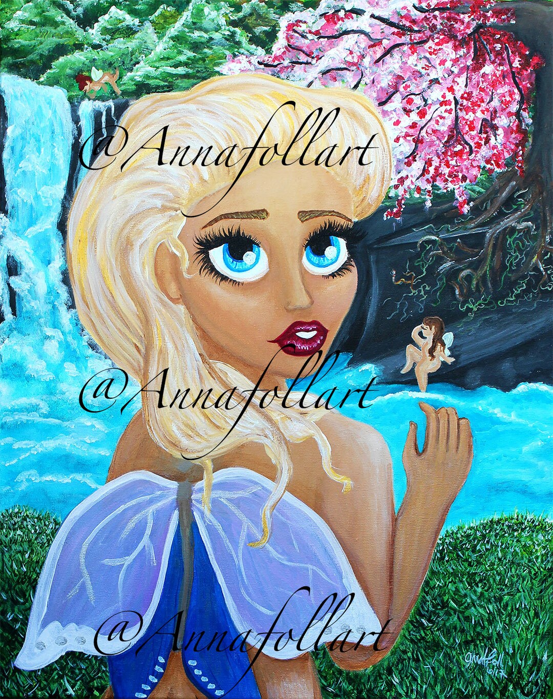 Spring Solstice Art Summer Solstice Art Fairy Art Print Feminine Art ...