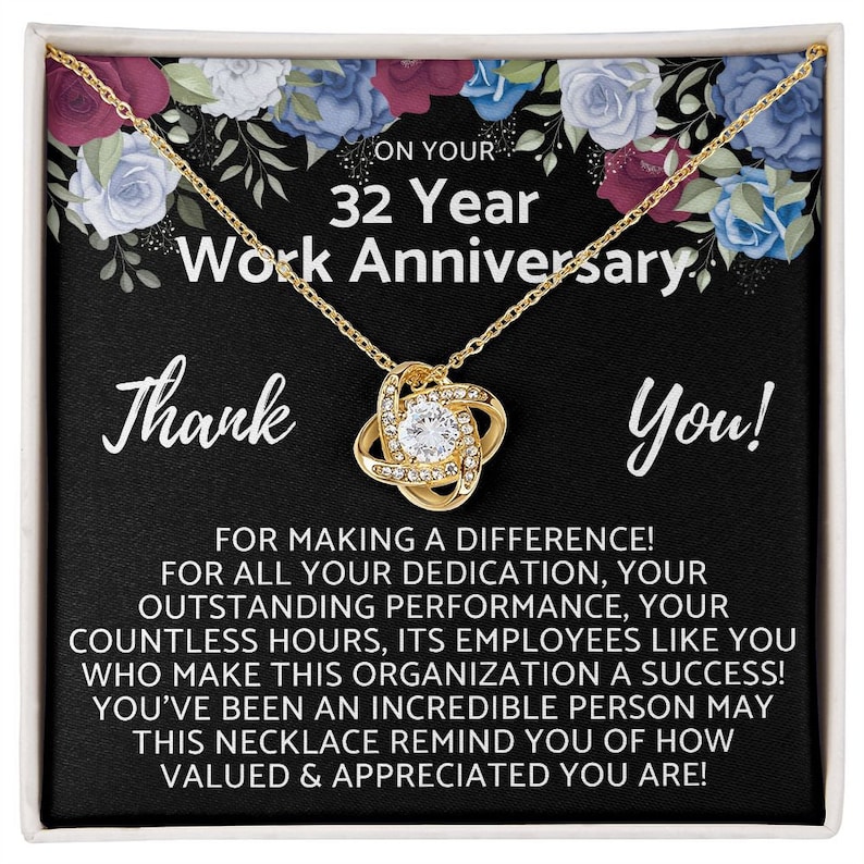 Happy 32nd Year Work Anniversary 32 Year Job Work Service - Etsy