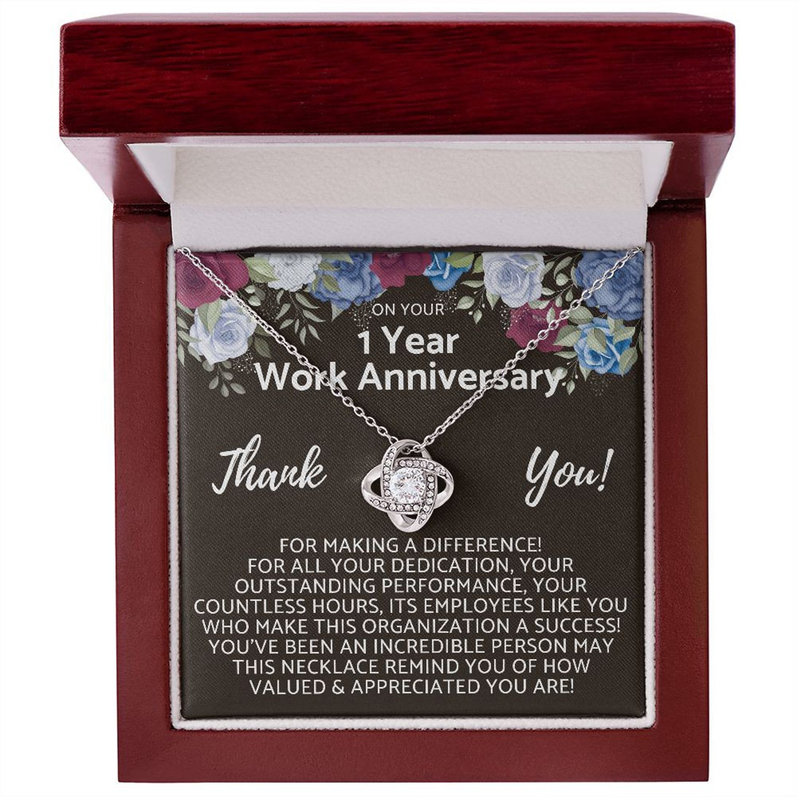 Happy 1st Year Work Anniversary 1 Year Job Work Service - Etsy
