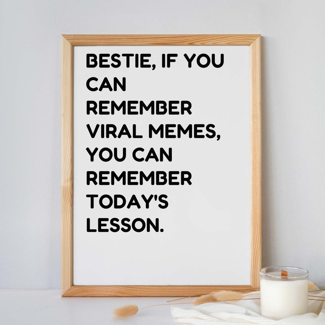 You Can Do It, Funny Classroom Poster Printable Wall Art Sign, English ...