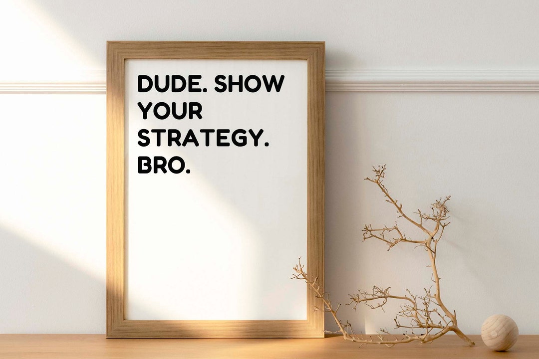 Dude Show Your, Funny Classroom Poster Printable Wall Art Sign, English ...