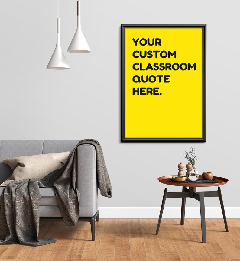 Custom Classroom, Funny Classroom Poster Printable Wall Art Sign ...