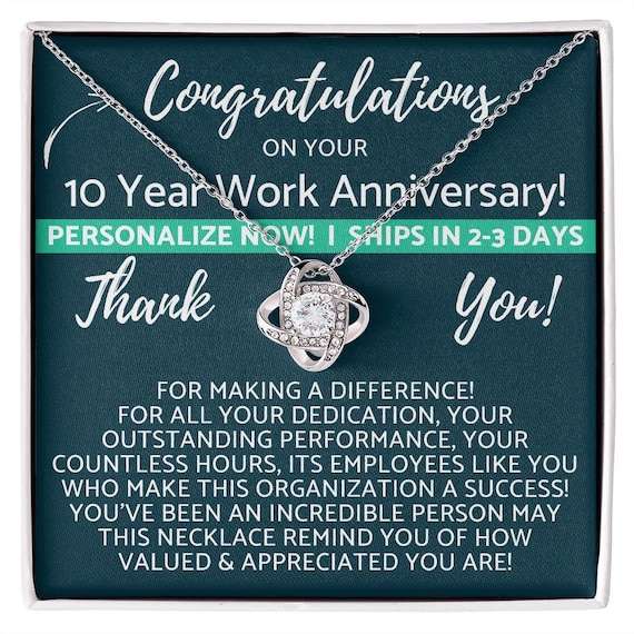 10 Year Work Anniversary Images