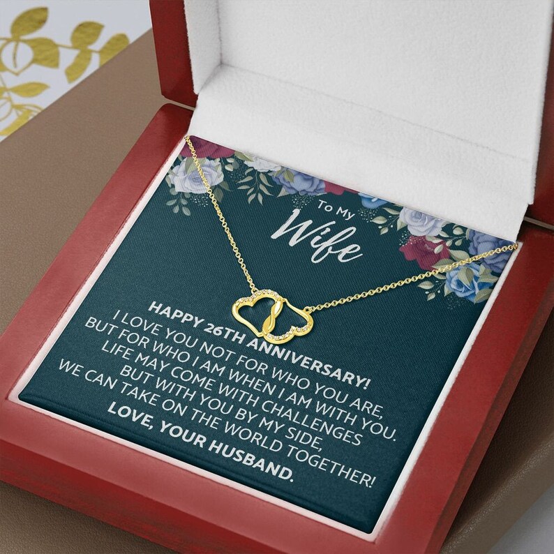 Happy 26th Wedding Anniversary Gift For Wife Twenty Six 26 Etsy Happy 26th Wedding Anniversary Gift For Wife Twenty Six 26 Etsy