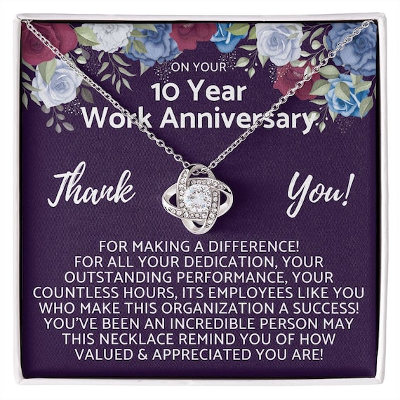 Happy 10 Year Work Anniversary Images