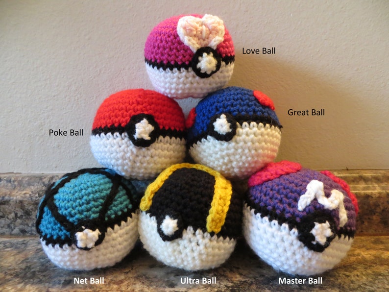 Pokeballs pokeball great ball ultra ball net ball love | Etsy