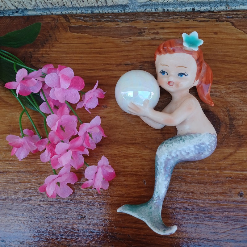 Lefton Mermaid - Etsy