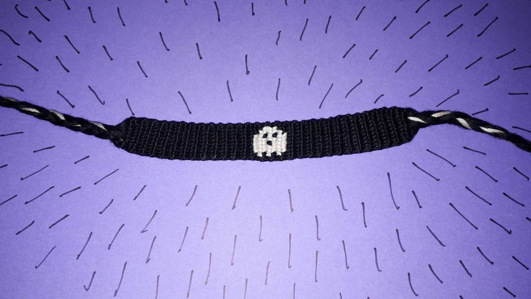 Ghost Friendship Bracelet - Etsy
