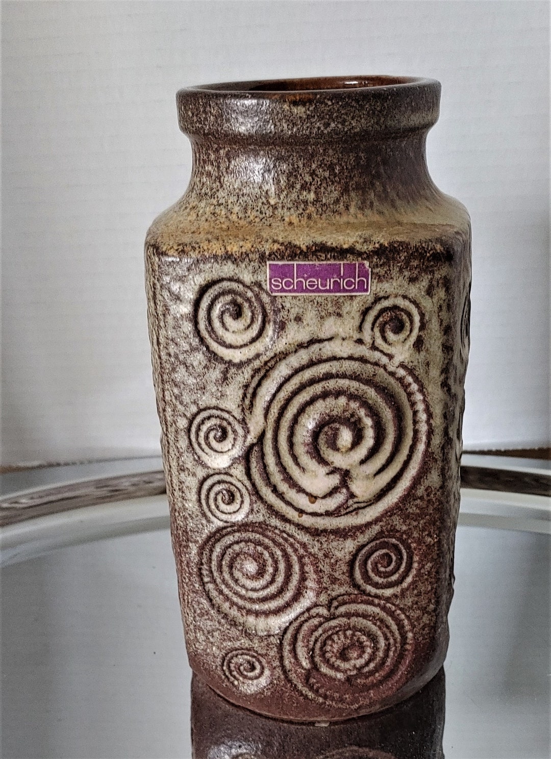 SALE 25% OFF Vintage W G Pottery Fat Lava 1970's Scheurich 282-20 ...