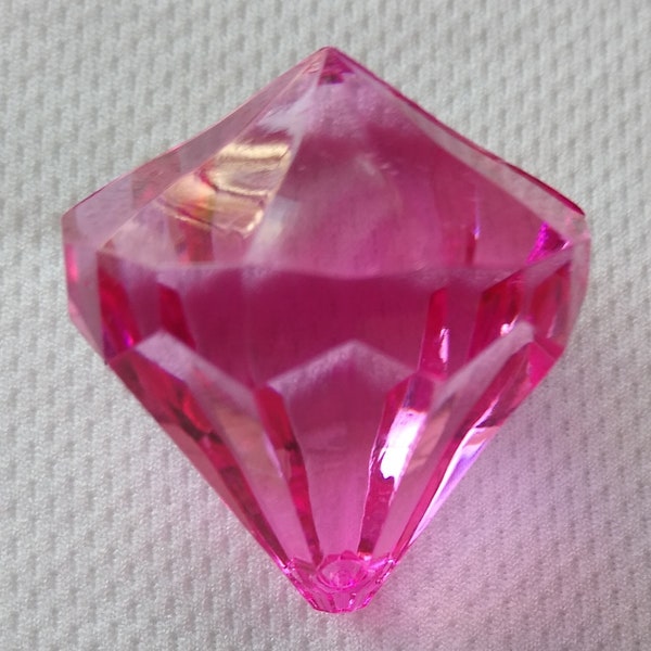 Pink Diamond Pendant - Etsy