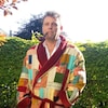 Bilbo Baggins Patchwork Dressing Gown. Custom Order Hobbit Robe. - Etsy