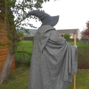 Gandalf Cloak. Grey Boucle Weave Cloak. LOTR Cosplay - Etsy
