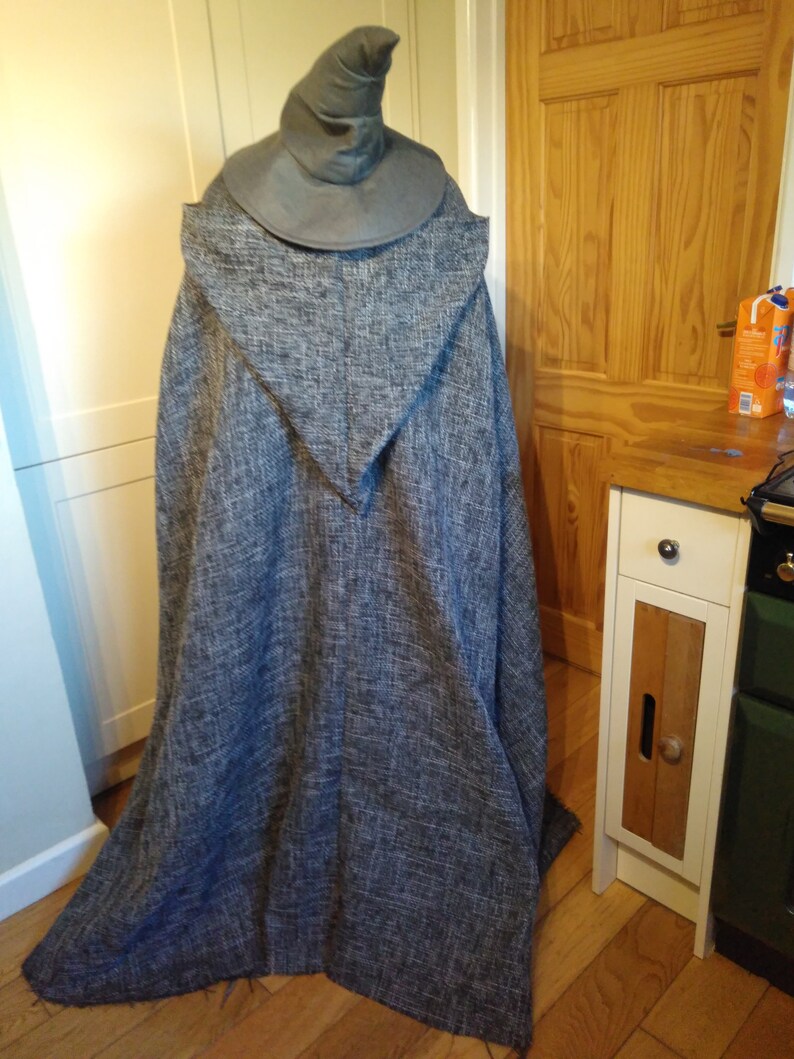 Gandalf Cloak. Grey Boucle Weave Cloak. LOTR Cosplay | Etsy