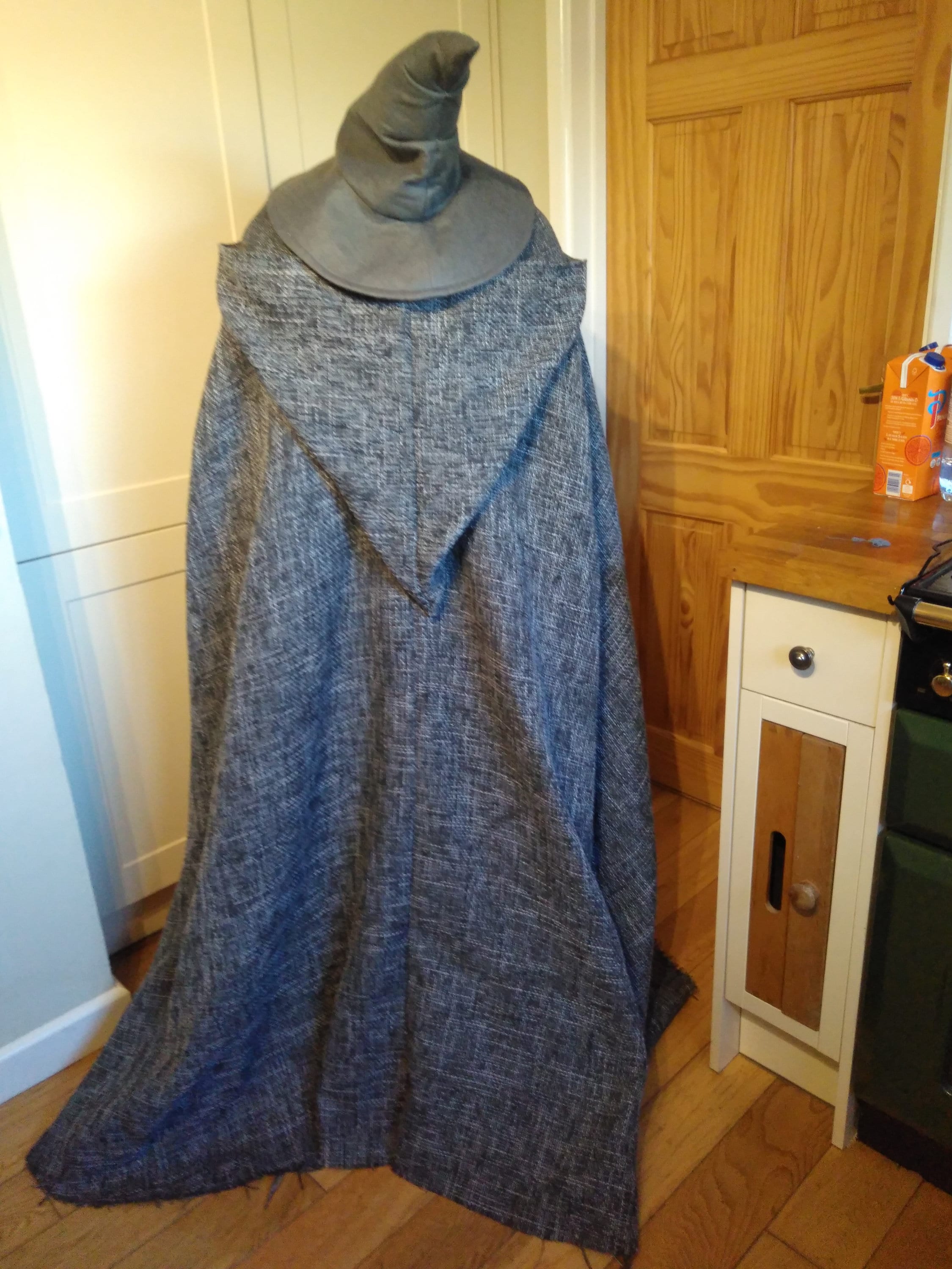 Gandalf Cloak. Grey Boucle Weave Cloak. LOTR Cosplay | Etsy