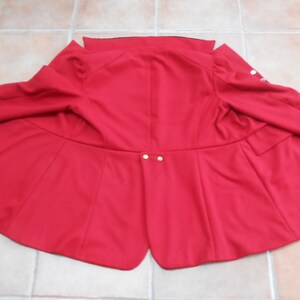 Equestrian-style Historical Fox Hunting Jacket and Jodhpurs. Red Melton ...