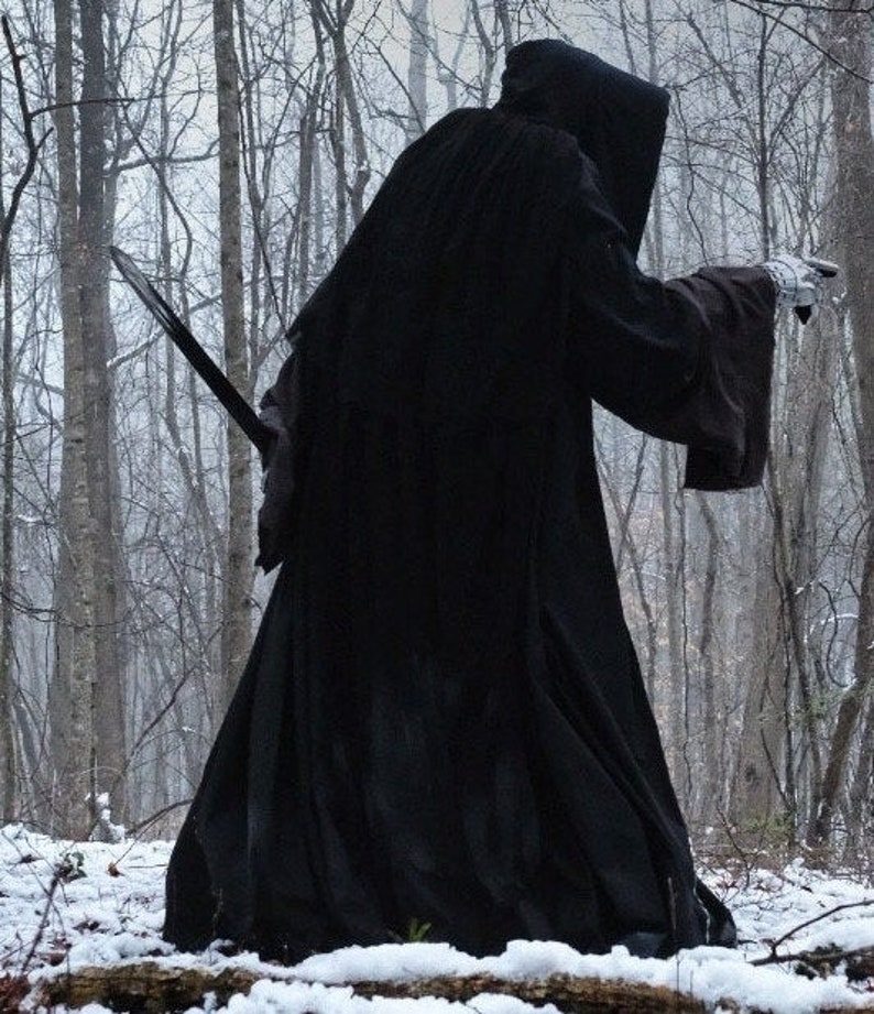 The Nazgûl Outfit. Ringwraith Robes, Black Rider Gowns. LOTR Cosplay - Etsy
