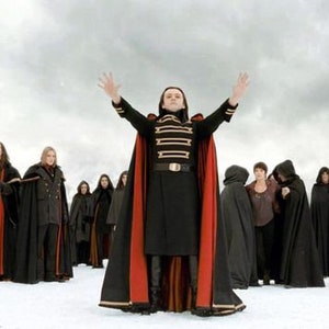 Aro Cloak. Black Hooded Cloak, Fur Trim. - Etsy