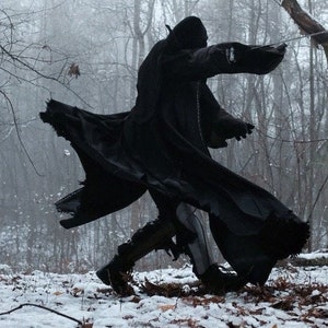 The Nazgûl Outfit. Ringwraith Robes, Black Rider Gowns. LOTR Cosplay - Etsy