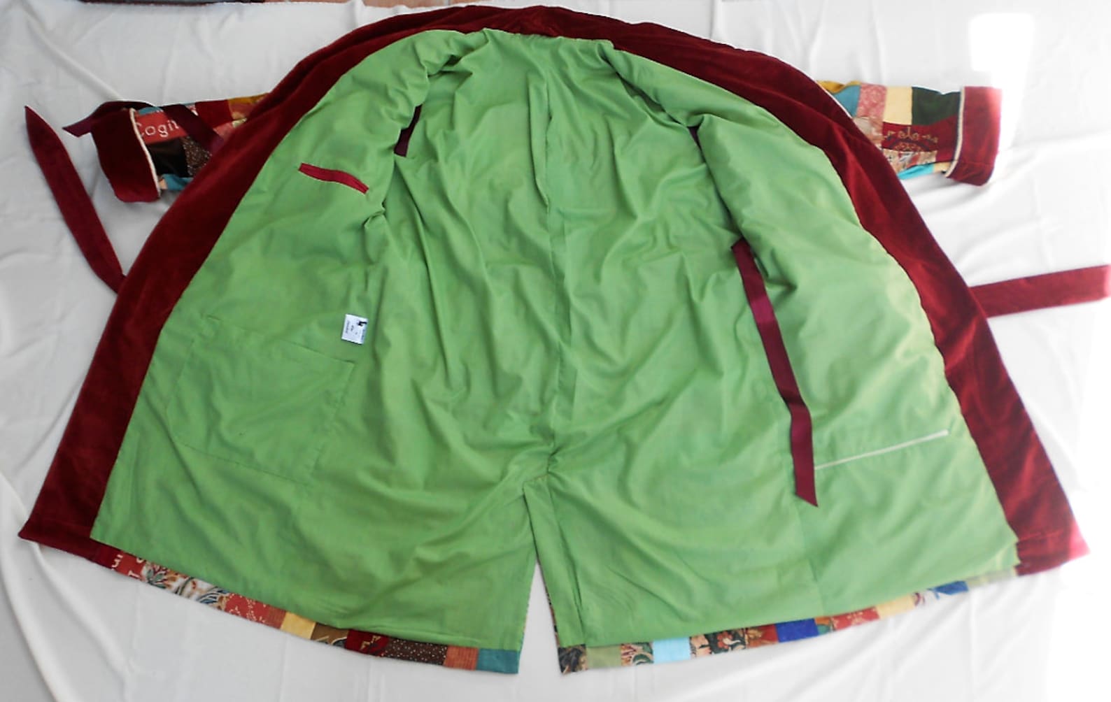 Bilbo Baggins Patchwork Dressing Gown. Custom Order Hobbit Robe. - Etsy ...