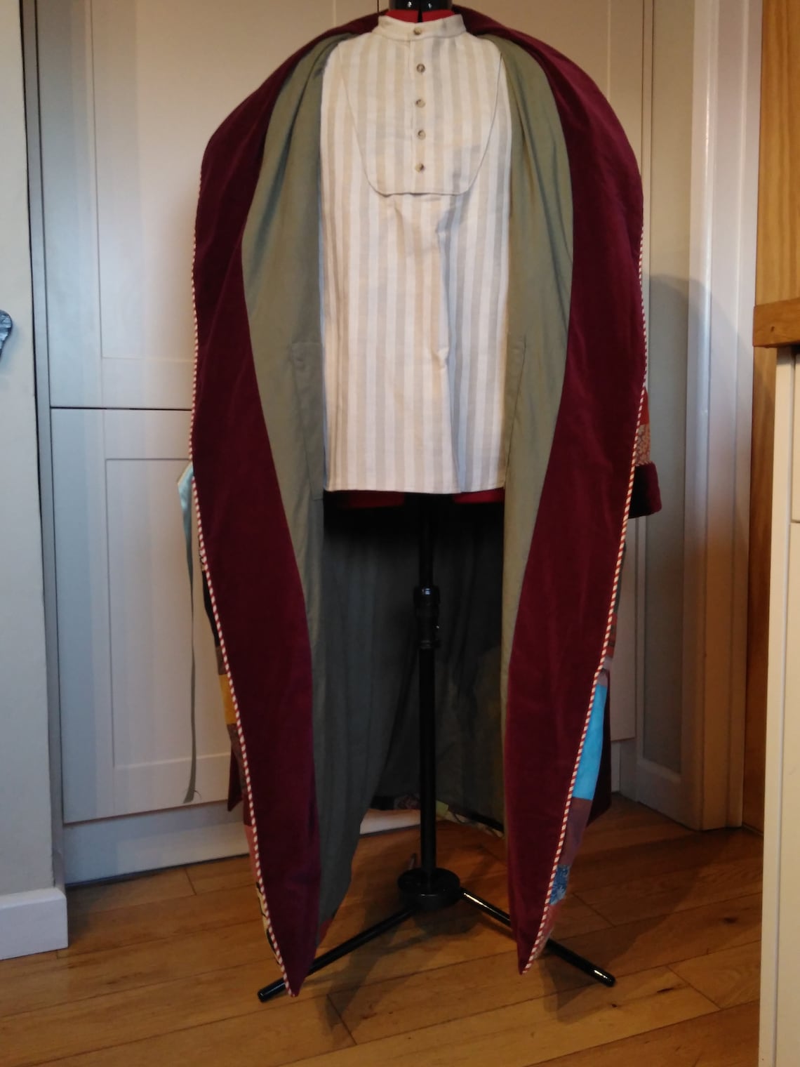 Bilbo Baggins Patchwork Dressing Gown. Custom Order Hobbit - Etsy Australia