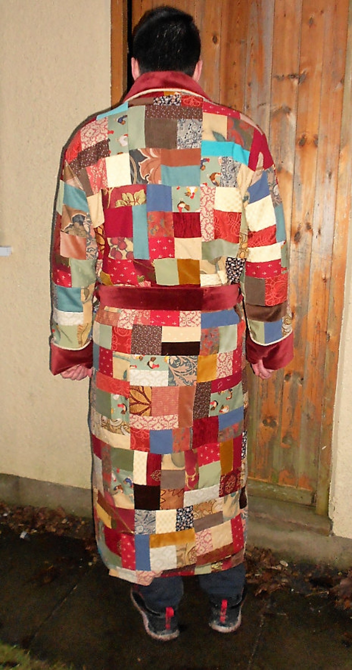 Bilbo Baggins Patchwork Dressing Gown. Custom Order Hobbit Robe. - Etsy ...