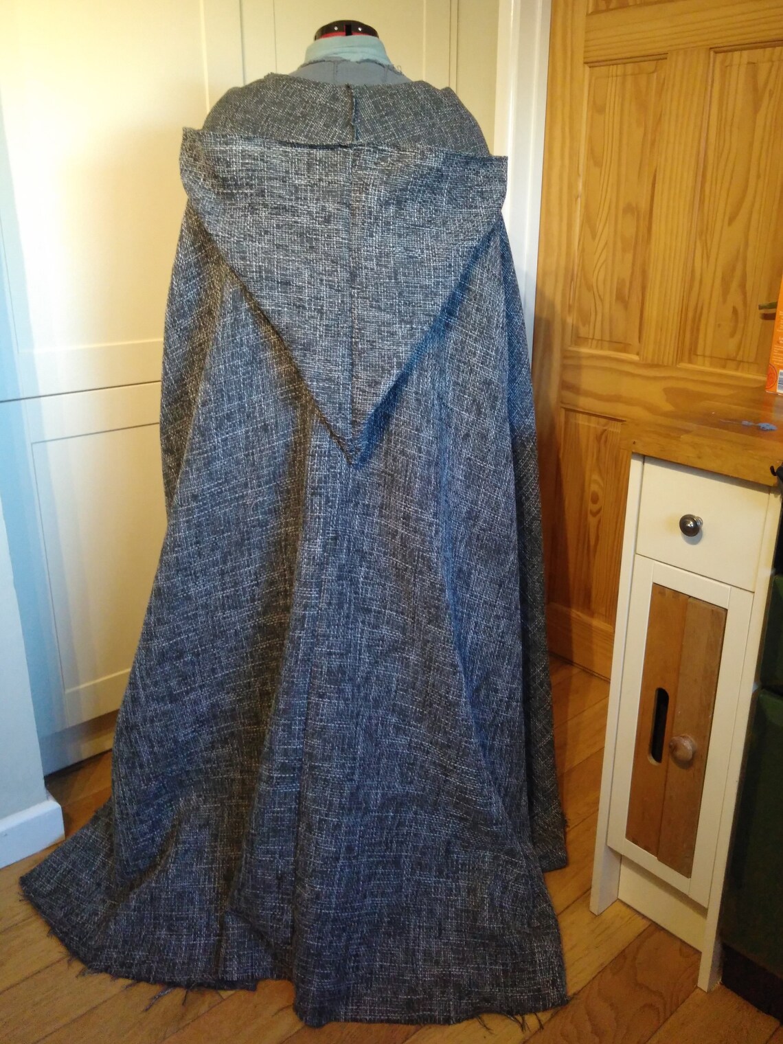 Gandalf Cloak. Grey Boucle Weave Cloak. LOTR Cosplay - Etsy