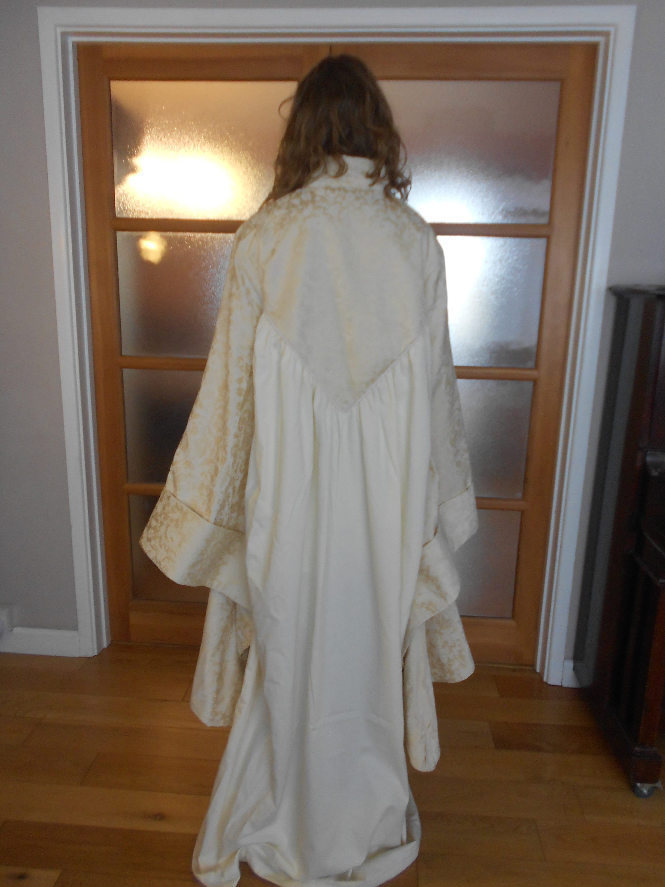 Saruman Tunic. LOTR Cosplay. Ivory Damask and Cotton Robe. - Etsy UK