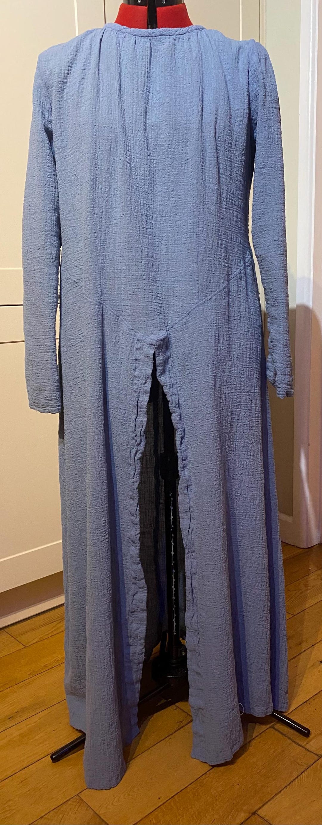 Eowyn Refugee Outfit. Blue Linen Underdress. LOTR Cosplay. - Etsy